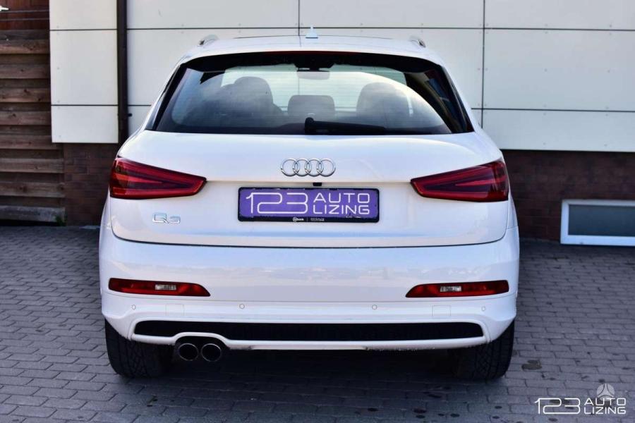 White Audi Q3 2018 in Kretinga, with an engine capacity of 2.00 L and mileage of 80 thousand km for 15900 €, photo 10 on AUTOMOTO.COM.LV