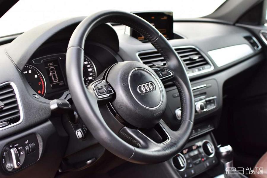 White Audi Q3 2018 in Kretinga, with an engine capacity of 2.00 L and mileage of 80 thousand km for 15900 €, photo 27 on AUTOMOTO.COM.LV