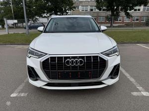 White Audi Q3 2023 in Siauliai, with an engine capacity of 2.00 L and mileage of 61 thousand km for 20449 €, photo 3 on AUTOMOTO.COM.LV