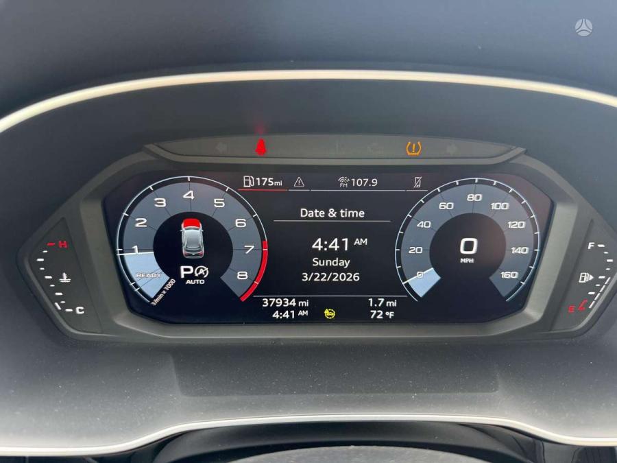 White Audi Q3 2023 in Siauliai, with an engine capacity of 2.00 L and mileage of 61 thousand km for 20449 €, photo 14 on AUTOMOTO.COM.LV