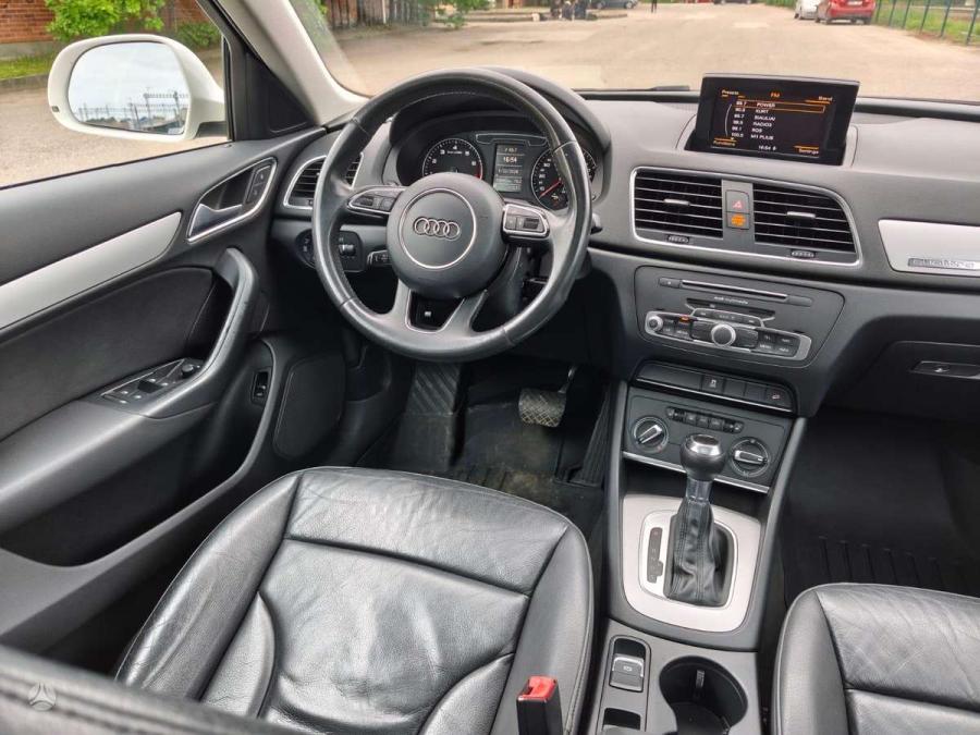 Белый Ауди Ку3 2016 в Шяуляй, объемом двигателя 2.00 л и пробегом 189 тыс. км за 11900 €, фото 15 на AUTOMOTO.COM.LV