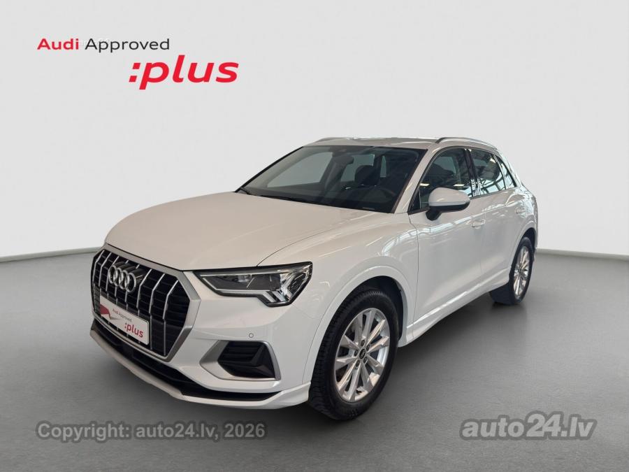 Balts Audi Q3 2021 Tallina, ar dzinēja tilpumu 1.50 L un nobraukumu 114 tūkst. km par 24900 €, foto 1 vietnē AUTOMOTO.COM.LV