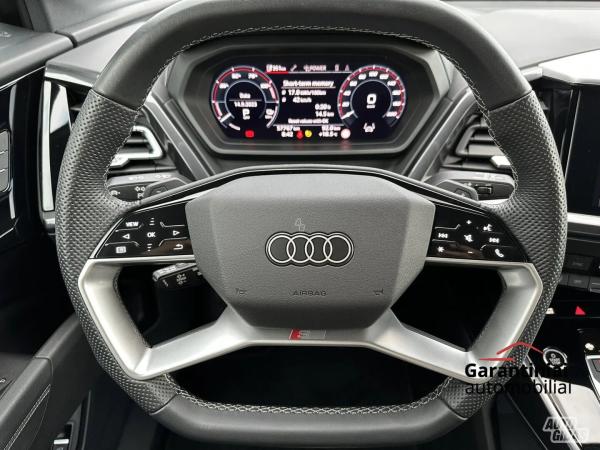 Черный Ауди Q4 e-tron 2021 в Авиженяй, объемом двигателя 82.00 л и пробегом 58 тыс. км за 33750 €, фото 11 на AUTOMOTO.COM.LV