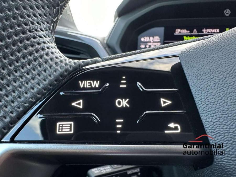Black Audi Q4 e-tron 2021 in Vilnius, with an engine capacity of 0.00 L and mileage of 18 thousand km for 36550 €, photo 15 on AUTOMOTO.COM.LV