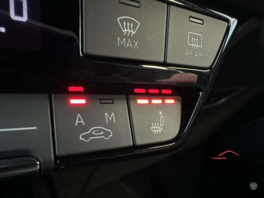 Black Audi Q4 e-tron 2021 in Vilnius, with an engine capacity of 0.00 L and mileage of 18 thousand km for 36550 €, photo 27 on AUTOMOTO.COM.LV