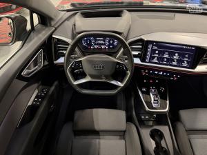 Black Audi Q4 e-tron 2022 in Vilnius, with an engine capacity of 0.00 L and mileage of 48 thousand km for 28990 €, photo 17 on AUTOMOTO.COM.LV