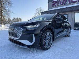Черный Ауди Q4 e-tron 2022 в Шяуляй, объемом двигателя 0.00 л и пробегом 74 тыс. км за 34990 €, фото 5 на AUTOMOTO.COM.LV