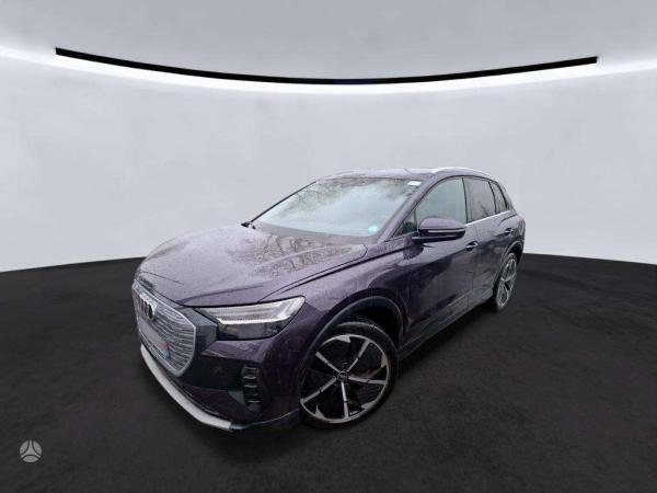 Melns Audi Q4 e-tron 2022 Viļņa, ar dzinēja tilpumu 0.00 L un nobraukumu 139 tūkst. km par 25800 €, foto 1 vietnē AUTOMOTO.COM.LV
