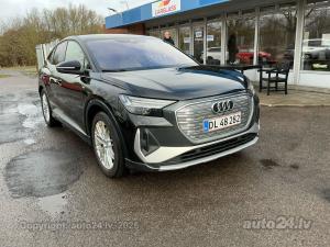Black Audi Q4 e-tron 2022 in Tartu, with an engine capacity of 0.00 L and mileage of 139 thousand km for 28900 €, photo  on AUTOMOTO.COM.LV