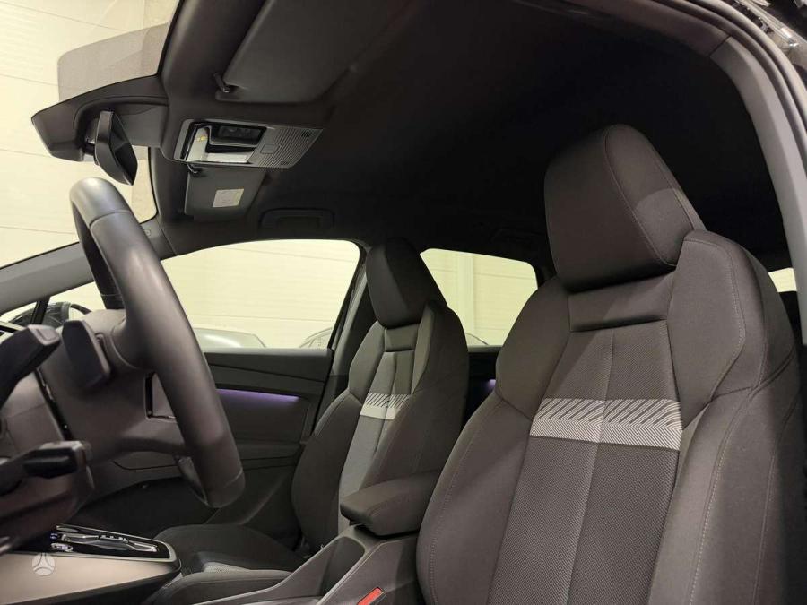 Melns Audi Q4 e-tron 2022 Viļņa, ar dzinēja tilpumu 0.00 L un nobraukumu 48 tūkst. km par 27990 €, foto 13 vietnē AUTOMOTO.COM.LV