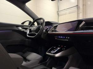 Melns Audi Q4 e-tron 2022 Viļņa, ar dzinēja tilpumu 0.00 L un nobraukumu 48 tūkst. km par 27990 €, foto 16 vietnē AUTOMOTO.COM.LV