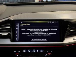 Melns Audi Q4 e-tron 2022 Viļņa, ar dzinēja tilpumu 0.00 L un nobraukumu 48 tūkst. km par 27990 €, foto 24 vietnē AUTOMOTO.COM.LV