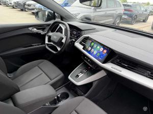 Melns Audi Q4 e-tron 2022 Šauļi, ar dzinēja tilpumu 0.00 L un nobraukumu 85 tūkst. km par 28990 €, foto 15 vietnē AUTOMOTO.COM.LV