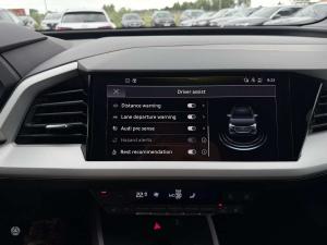 Melns Audi Q4 e-tron 2022 Šauļi, ar dzinēja tilpumu 0.00 L un nobraukumu 85 tūkst. km par 28990 €, foto 24 vietnē AUTOMOTO.COM.LV