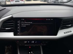Melns Audi Q4 e-tron 2022 Šauļi, ar dzinēja tilpumu 0.00 L un nobraukumu 85 tūkst. km par 28990 €, foto 25 vietnē AUTOMOTO.COM.LV