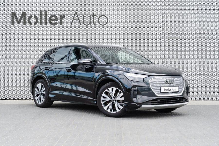 Melns Audi Q4 e-tron 2023 Mārupe, ar dzinēja tilpumu 0.00 L un nobraukumu 98 tūkst. km par 35550 €, foto 3 vietnē AUTOMOTO.COM.LV