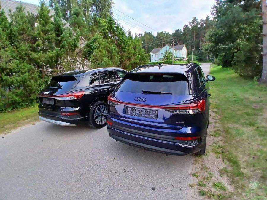 Черный Ауди Q4 e-tron 2023 в Пренай, объемом двигателя 0.00 л и пробегом 13 тыс. км за 30700 €, фото 24 на AUTOMOTO.COM.LV