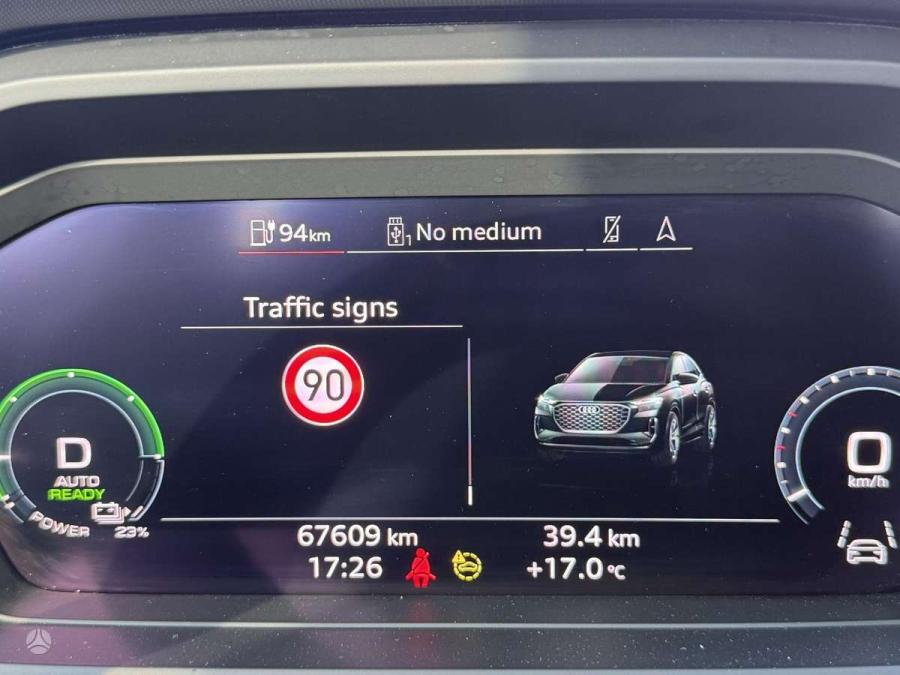 Melns Audi Q4 e-tron 2024 Viļņa, ar dzinēja tilpumu 0.00 L un nobraukumu 68 tūkst. km par 32700 €, foto 18 vietnē AUTOMOTO.COM.LV