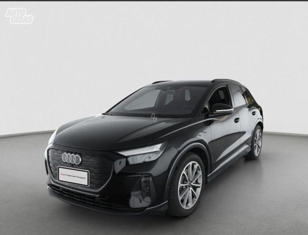 Melns Audi Q4 e-tron 2025 Viļņa, ar dzinēja tilpumu 0.00 L un nobraukumu 6 tūkst. km par 49900 €, foto 6 vietnē AUTOMOTO.COM.LV