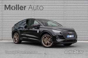 Black Audi Q4 e-tron 2026 in Riga, with an engine capacity of 0.00 L and mileage of 15 thousand km for 69625 €, photo 3 on AUTOMOTO.COM.LV