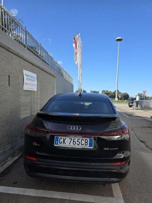 Black Audi Q4 e-tron 2021 in Telschi, with an engine capacity of 0.00 L and mileage of 19 thousand km for 26499 €, photo 3 on AUTOMOTO.COM.LV