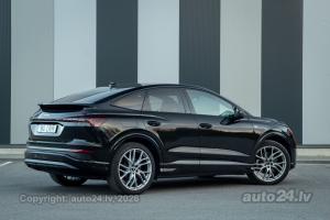 Black Audi Q4 e-tron 2022 in Tallinn, with an engine capacity of 0.00 L and mileage of 82 thousand km for 34500 €, photo 3 on AUTOMOTO.COM.LV
