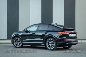 Black Audi Q4 e-tron 2022 in Tallinn, with an engine capacity of 0.00 L and mileage of 82 thousand km for 34500 €, photo 5 on AUTOMOTO.COM.LV