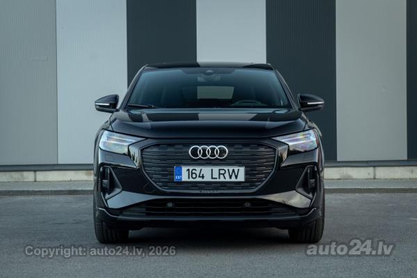 Black Audi Q4 e-tron 2022 in Tallinn, with an engine capacity of 0.00 L and mileage of 82 thousand km for 34500 €, photo 5 on AUTOMOTO.COM.LV