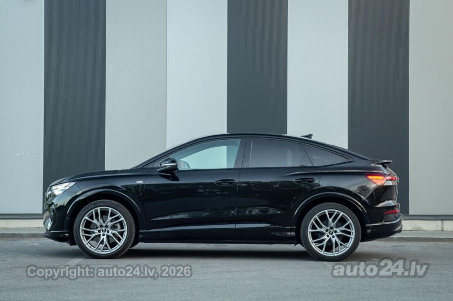 Black Audi Q4 e-tron 2022 in Tallinn, with an engine capacity of 0.00 L and mileage of 82 thousand km for 34500 €, photo 8 on AUTOMOTO.COM.LV