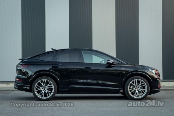 Black Audi Q4 e-tron 2022 in Tallinn, with an engine capacity of 0.00 L and mileage of 82 thousand km for 34500 €, photo 8 on AUTOMOTO.COM.LV