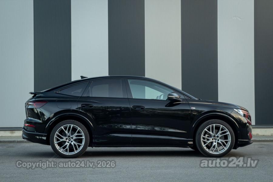 Black Audi Q4 e-tron 2022 in Tallinn, with an engine capacity of 0.00 L and mileage of 82 thousand km for 34500 €, photo 9 on AUTOMOTO.COM.LV