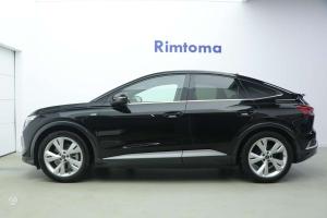 Black Audi Q4 e-tron 2022 in Vilnius, with an engine capacity of 0.00 L and mileage of 80 thousand km for 28990 €, photo 5 on AUTOMOTO.COM.LV