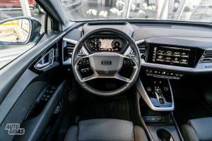Zils Audi Q4 e-tron 2021 Kauņa, ar dzinēja tilpumu 0.00 L un nobraukumu 67 tūkst. km par 28500 €, foto 11 vietnē AUTOMOTO.COM.LV