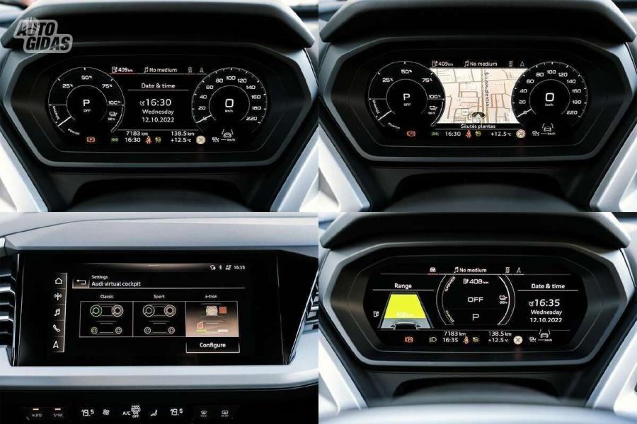 Zils Audi Q4 e-tron 2021 Kauņa, ar dzinēja tilpumu 0.00 L un nobraukumu 67 tūkst. km par 28500 €, foto 21 vietnē AUTOMOTO.COM.LV
