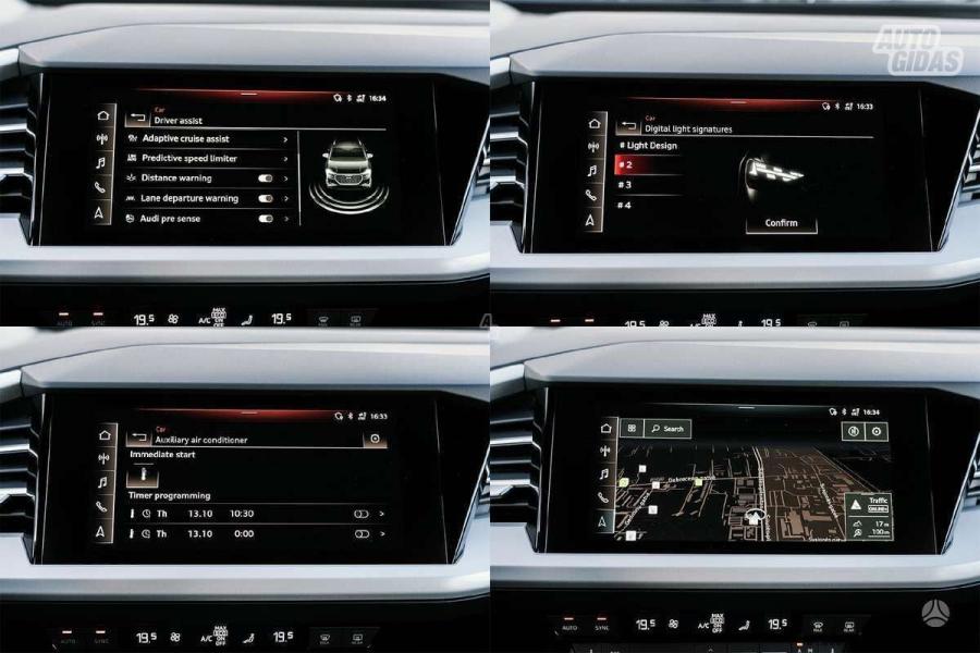 Zils Audi Q4 e-tron 2021 Kauņa, ar dzinēja tilpumu 0.00 L un nobraukumu 67 tūkst. km par 28500 €, foto 23 vietnē AUTOMOTO.COM.LV