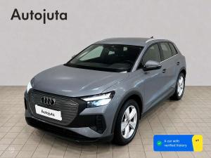 Zils Audi Q4 e-tron 2021 Kauņa, ar dzinēja tilpumu 0.00 L un nobraukumu 72 tūkst. km par 23800 €, foto  vietnē AUTOMOTO.COM.LV