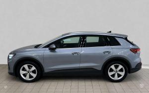Blue Audi Q4 e-tron 2021 in Kaunas, with an engine capacity of 0.00 L and mileage of 72 thousand km for 23800 €, photo 3 on AUTOMOTO.COM.LV