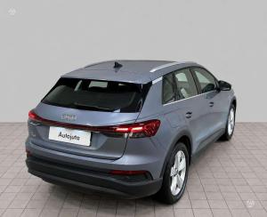 Blue Audi Q4 e-tron 2021 in Kaunas, with an engine capacity of 0.00 L and mileage of 72 thousand km for 23800 €, photo 5 on AUTOMOTO.COM.LV