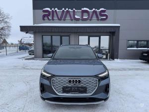 Zils Audi Q4 e-tron 2022 Šauļi, ar dzinēja tilpumu 0.00 L un nobraukumu 71 tūkst. km par 32990 €, foto  vietnē AUTOMOTO.COM.LV