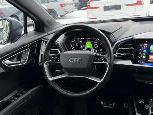 Zils Audi Q4 e-tron 2022 Šauļi, ar dzinēja tilpumu 0.00 L un nobraukumu 71 tūkst. km par 32990 €, foto 15 vietnē AUTOMOTO.COM.LV