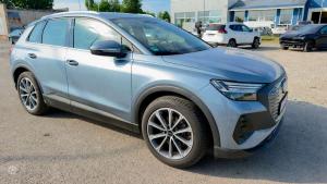 Blue Audi Q4 e-tron 2022 in Siauliai, with an engine capacity of 0.00 L and mileage of 70 thousand km for 24650 €, photo 5 on AUTOMOTO.COM.LV