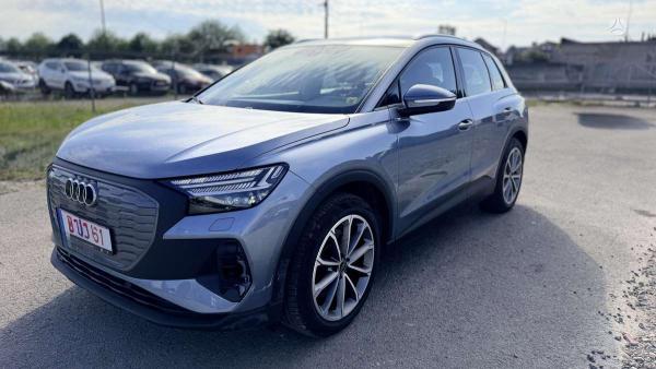 Zils Audi Q4 e-tron 2022 Šauļi, ar dzinēja tilpumu 0.00 L un nobraukumu 70 tūkst. km par 24650 €, foto 7 vietnē AUTOMOTO.COM.LV