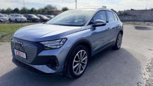 Blue Audi Q4 e-tron 2022 in Siauliai, with an engine capacity of 0.00 L and mileage of 70 thousand km for 24650 €, photo 8 on AUTOMOTO.COM.LV