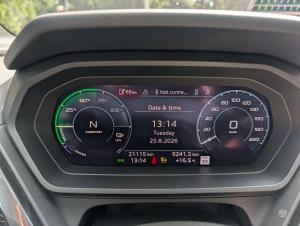 Zils Audi Q4 e-tron 2023 Kauņa, ar dzinēja tilpumu 0.00 L un nobraukumu 21 tūkst. km par 30500 €, foto 14 vietnē AUTOMOTO.COM.LV