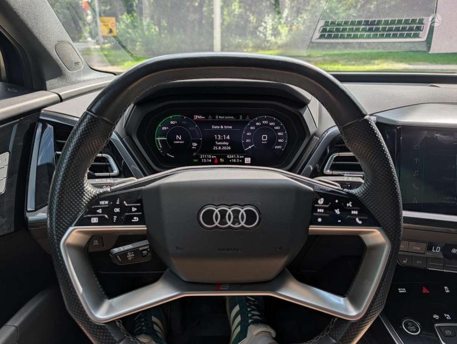 Zils Audi Q4 e-tron 2023 Kauņa, ar dzinēja tilpumu 0.00 L un nobraukumu 21 tūkst. km par 30500 €, foto 15 vietnē AUTOMOTO.COM.LV