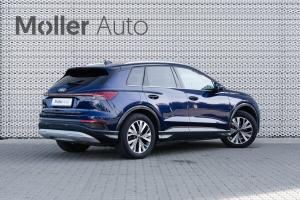 Blue Audi Q4 e-tron 2023 in Marupe, with an engine capacity of 0.00 L and mileage of 58 thousand km for 36900 €, photo 5 on AUTOMOTO.COM.LV