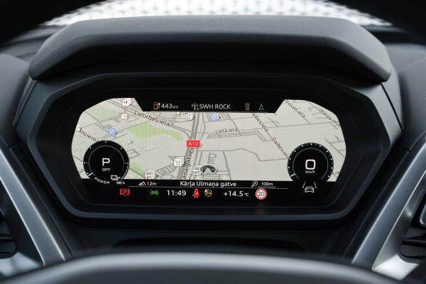 Zils Audi Q4 e-tron 2023 Mārupe, ar dzinēja tilpumu 0.00 L un nobraukumu 58 tūkst. km par 36900 €, foto 11 vietnē AUTOMOTO.COM.LV