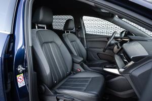 Blue Audi Q4 e-tron 2023 in Marupe, with an engine capacity of 0.00 L and mileage of 58 thousand km for 36900 €, photo 23 on AUTOMOTO.COM.LV