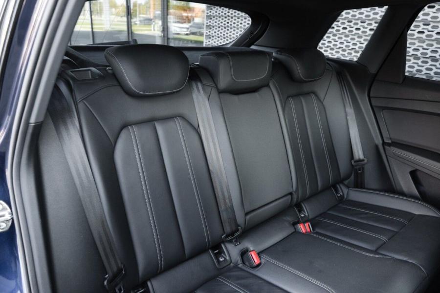 Blue Audi Q4 e-tron 2023 in Marupe, with an engine capacity of 0.00 L and mileage of 58 thousand km for 36900 €, photo 26 on AUTOMOTO.COM.LV