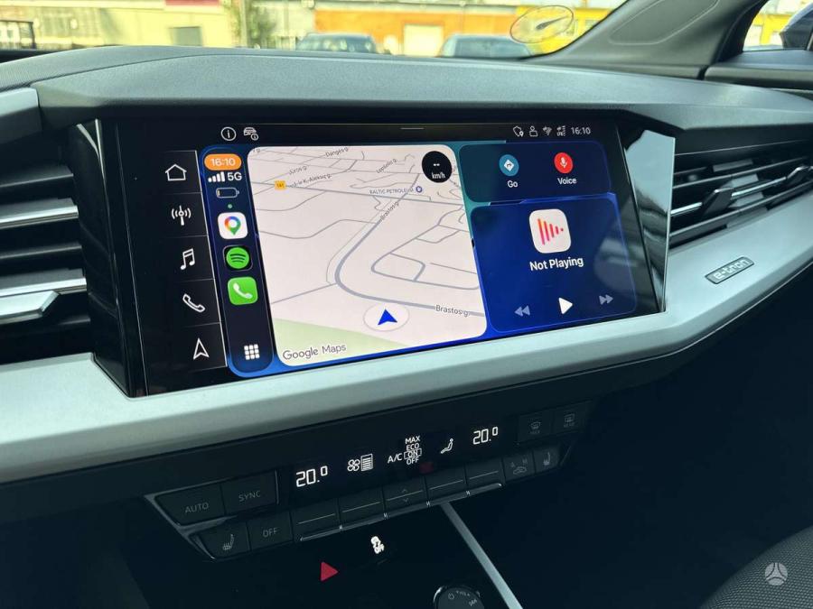 Синий Ауди Q4 e-tron 2024 в Каунас, объемом двигателя 0.00 л и пробегом 42 тыс. км за 32300 €, фото 12 на AUTOMOTO.COM.LV